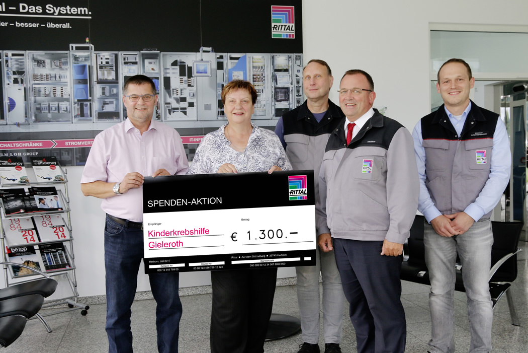 Aktion mit Herz: Rittaler spenden für Kinderkrebshilfe Gieleroth